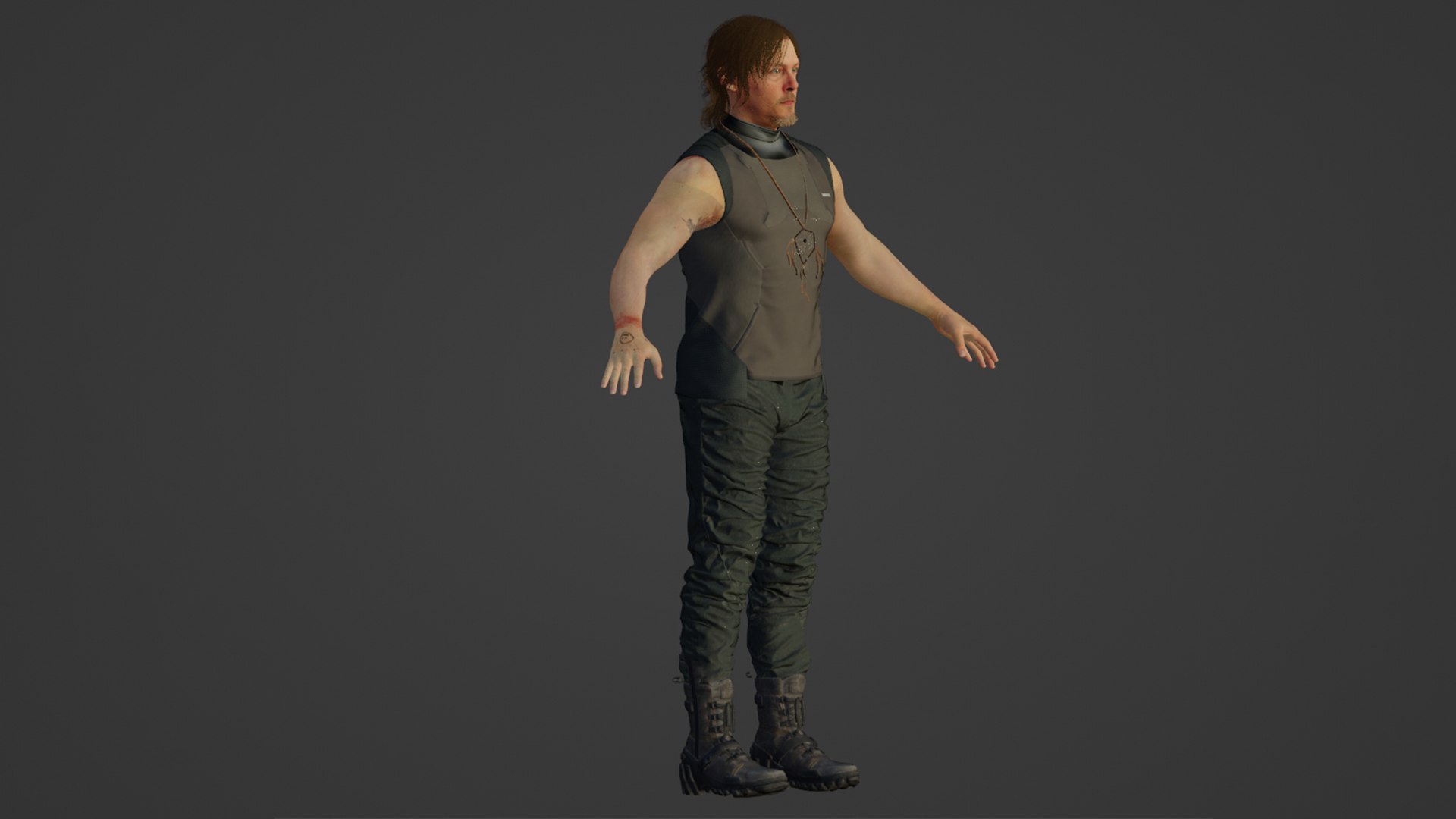 3D The Walking Dead - Daryl Dixon Model - TurboSquid 2016914