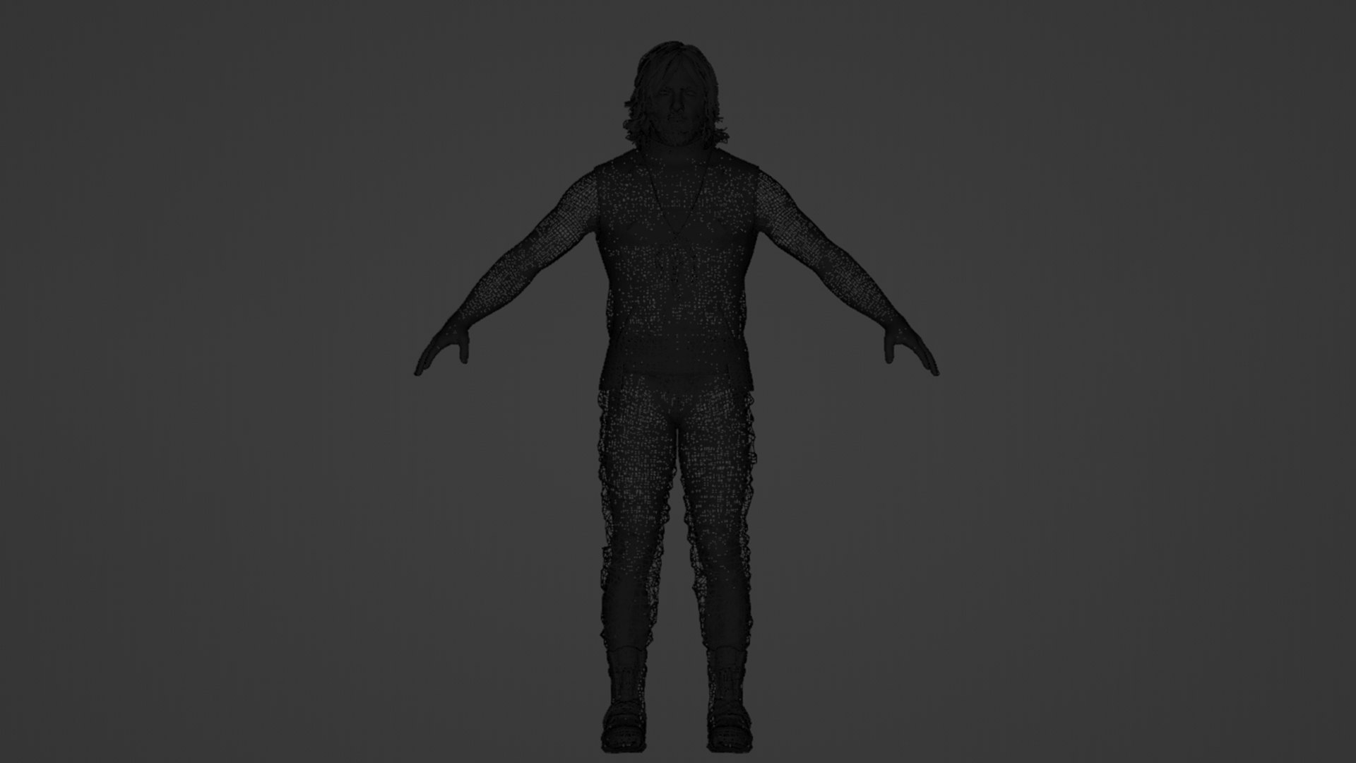 3D The Walking Dead - Daryl Dixon Model - TurboSquid 2016914