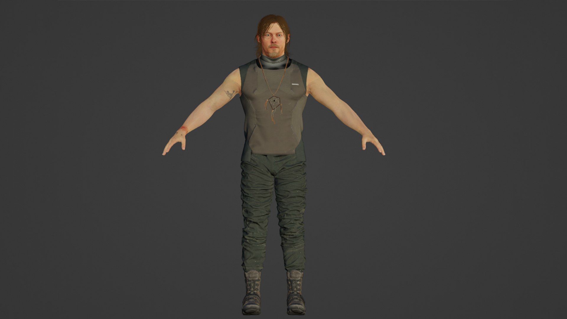 3D The Walking Dead - Daryl Dixon Model - TurboSquid 2016914
