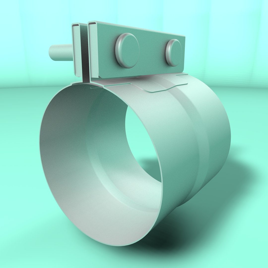 Tube Clamp 3D - TurboSquid 1413712