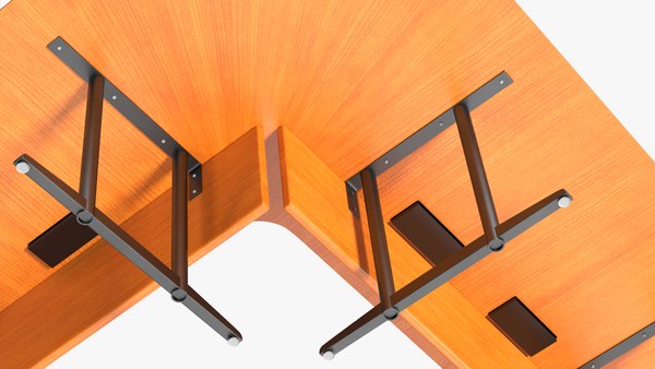 Modern U Shape Conference Table 3D model - TurboSquid 1767386