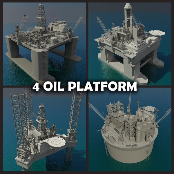 3d oil platform
