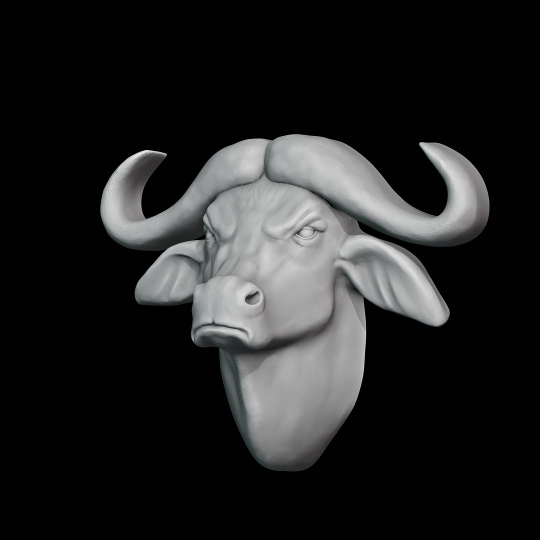 Buffalo Decor 3D - TurboSquid 1832503