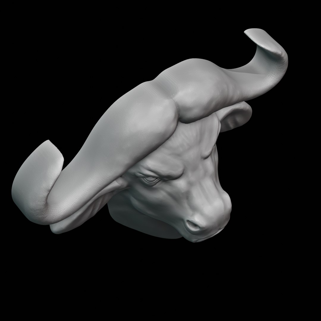 Buffalo Decor 3D - TurboSquid 1832503