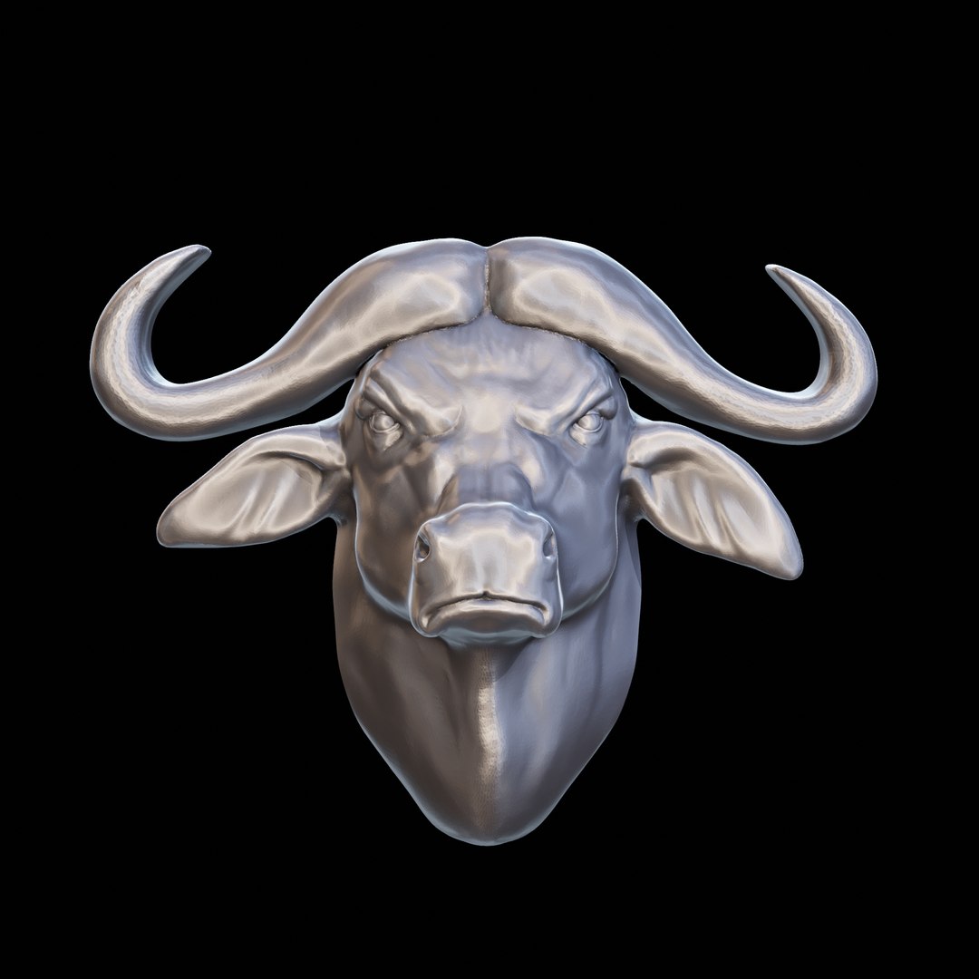 Buffalo Decor 3D - TurboSquid 1832503