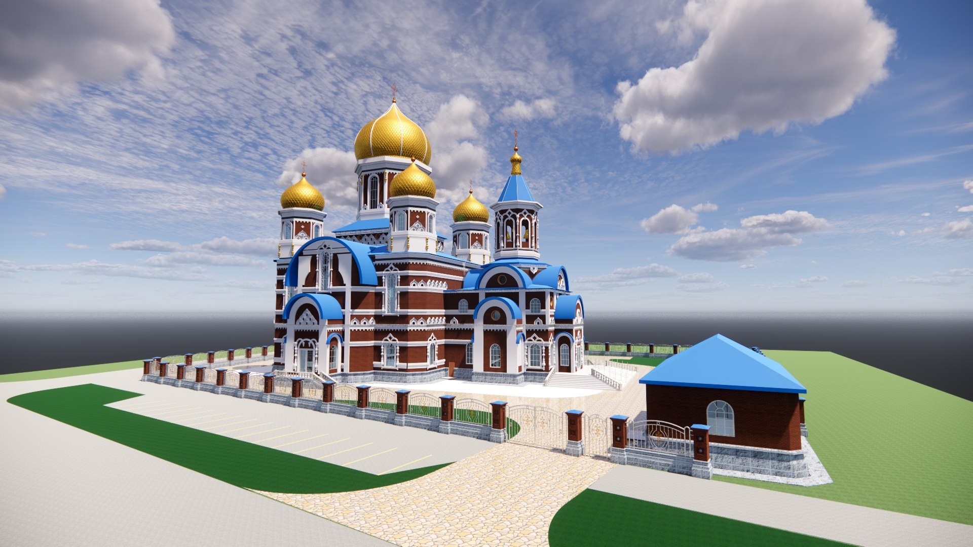 3D Church - TurboSquid 2097046