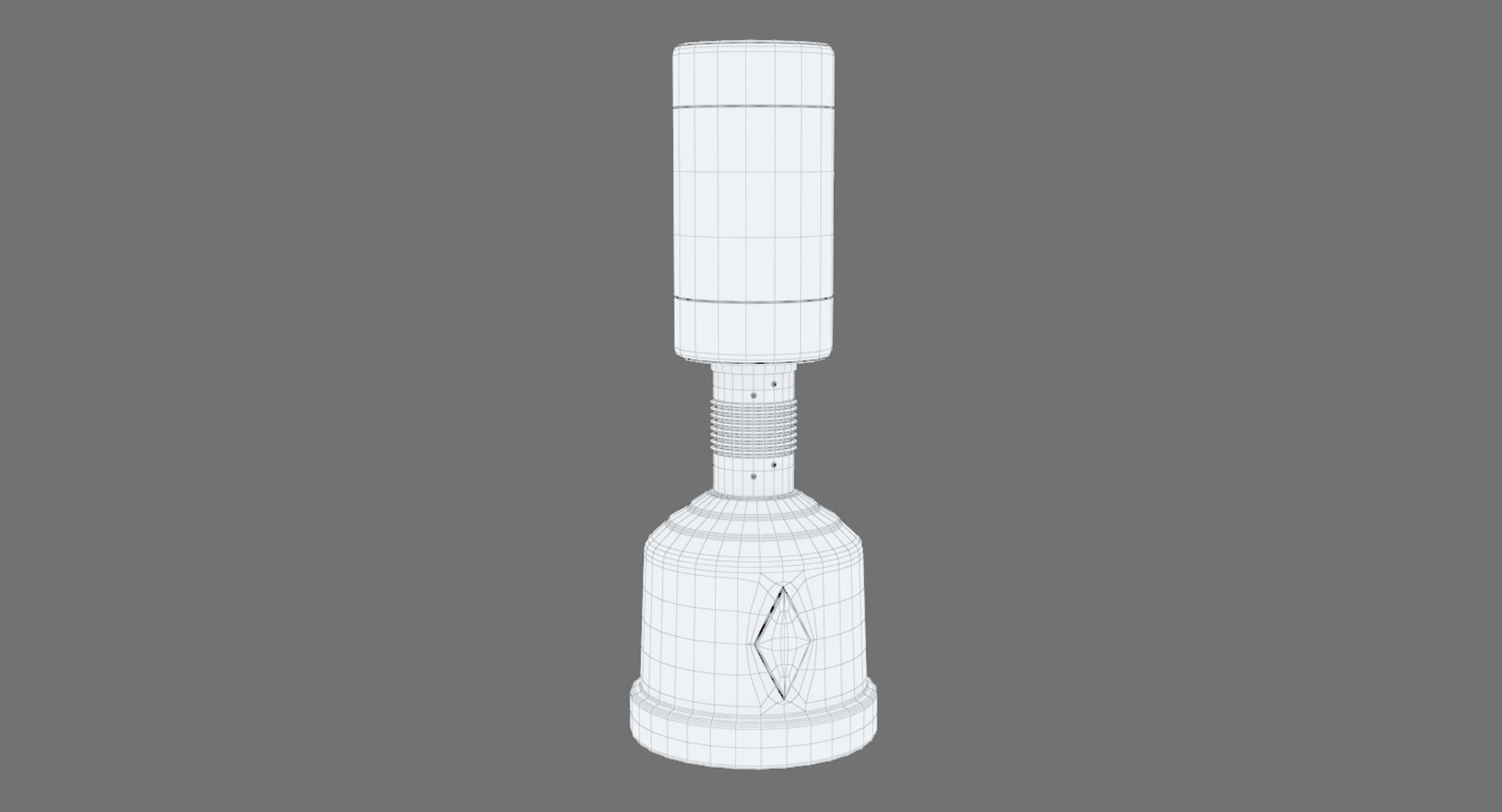 Standing punching bag 3D model - TurboSquid 1409127