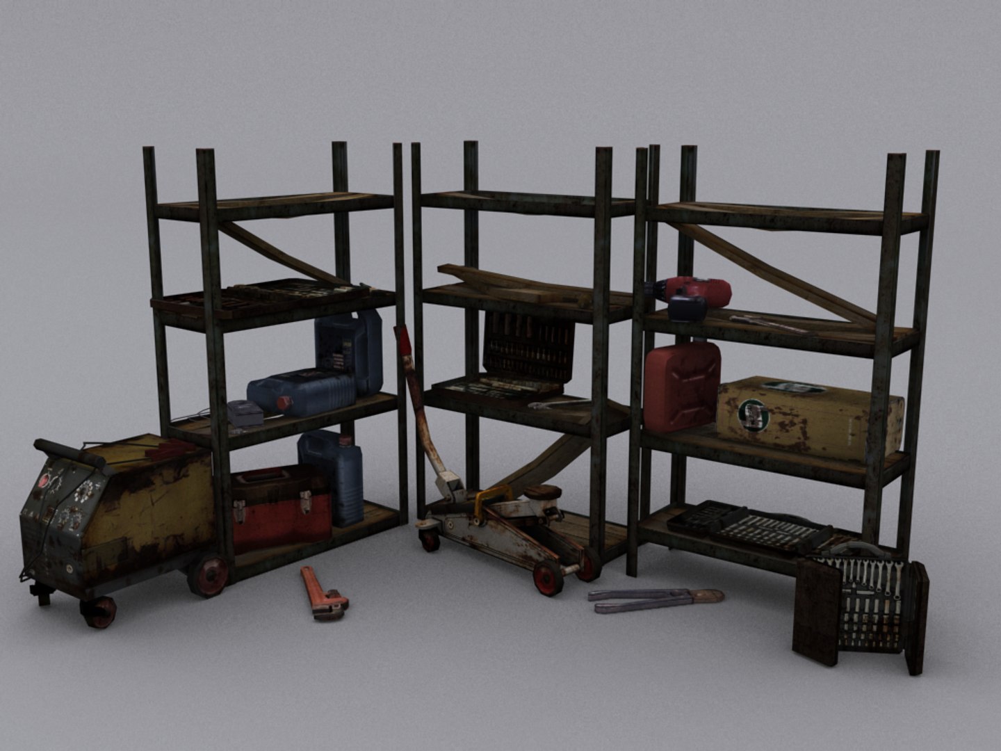 3D Tools Pack Assets Sets Model - TurboSquid 1533323