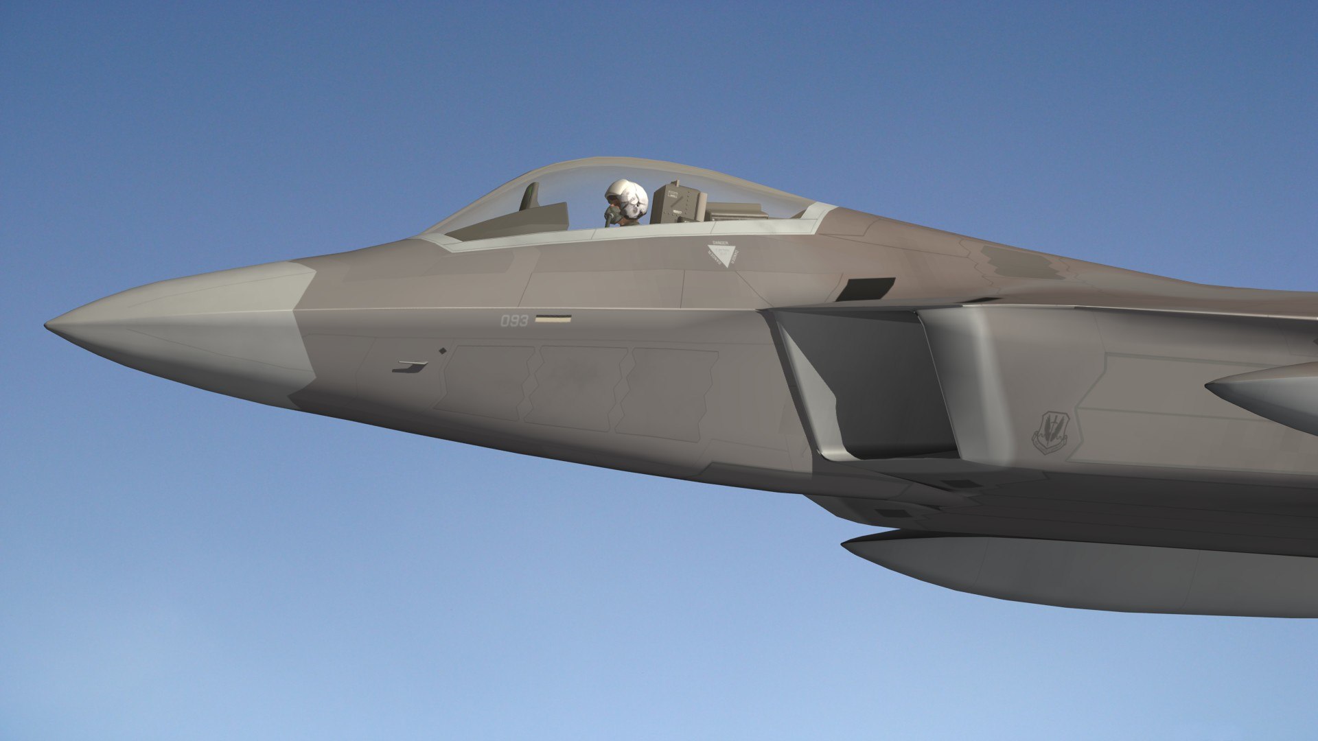 F22 Raptor Upgrade 3D Model - TurboSquid 2211595