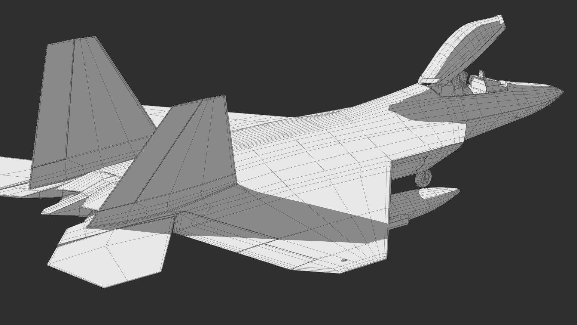 F22 Raptor Upgrade 3D Model - TurboSquid 2211595