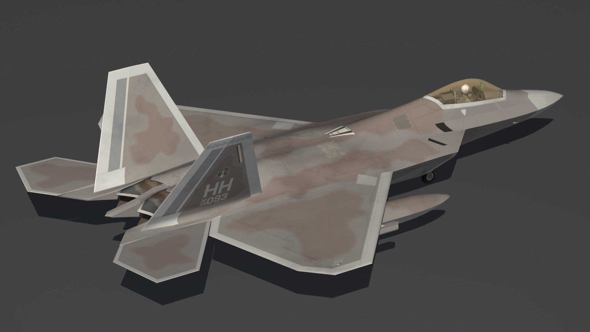 F22 Raptor Upgrade 3D Model - TurboSquid 2211595