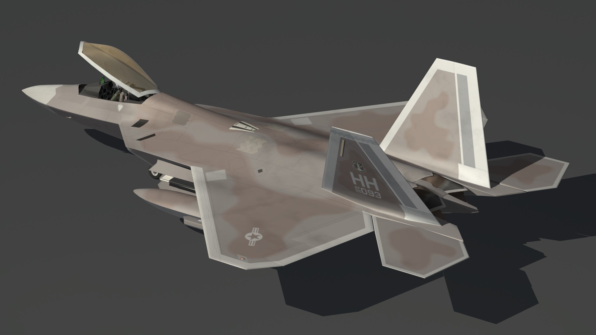 F22 Raptor Upgrade 3D Model - TurboSquid 2211595