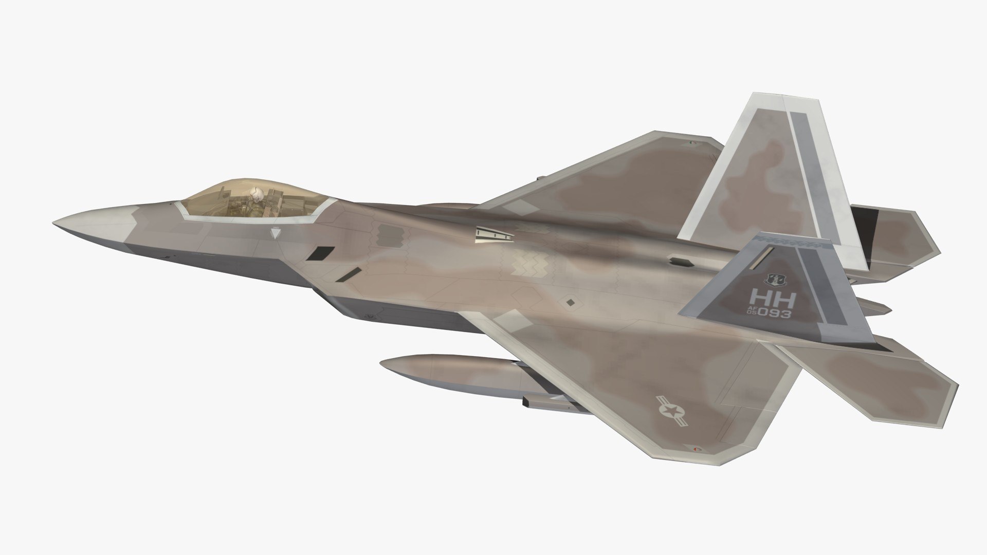 F22 Raptor Upgrade 3D Model - TurboSquid 2211595