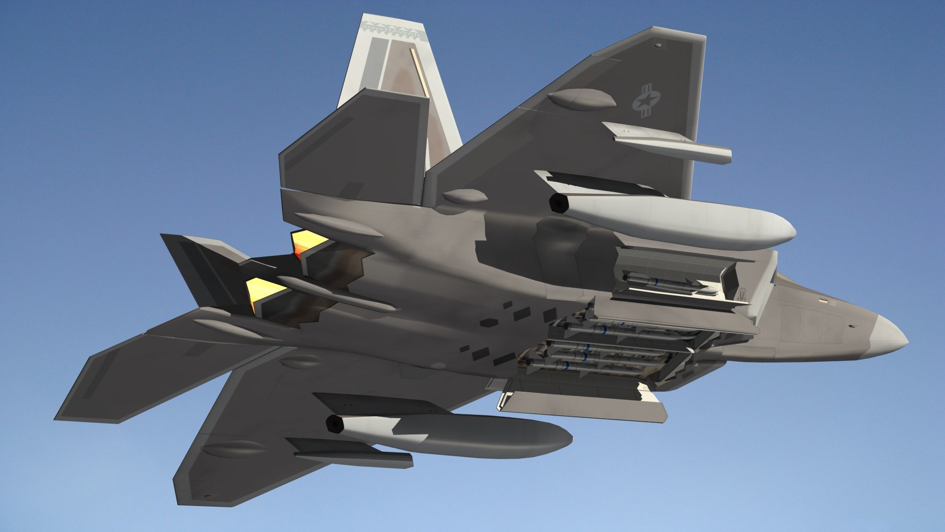 F22 Raptor Upgrade 3D Model - TurboSquid 2211595