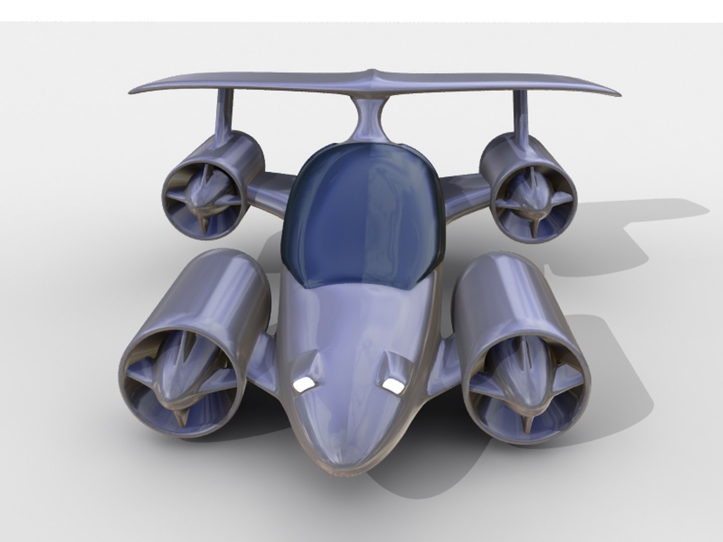 Sky Car 3d Model