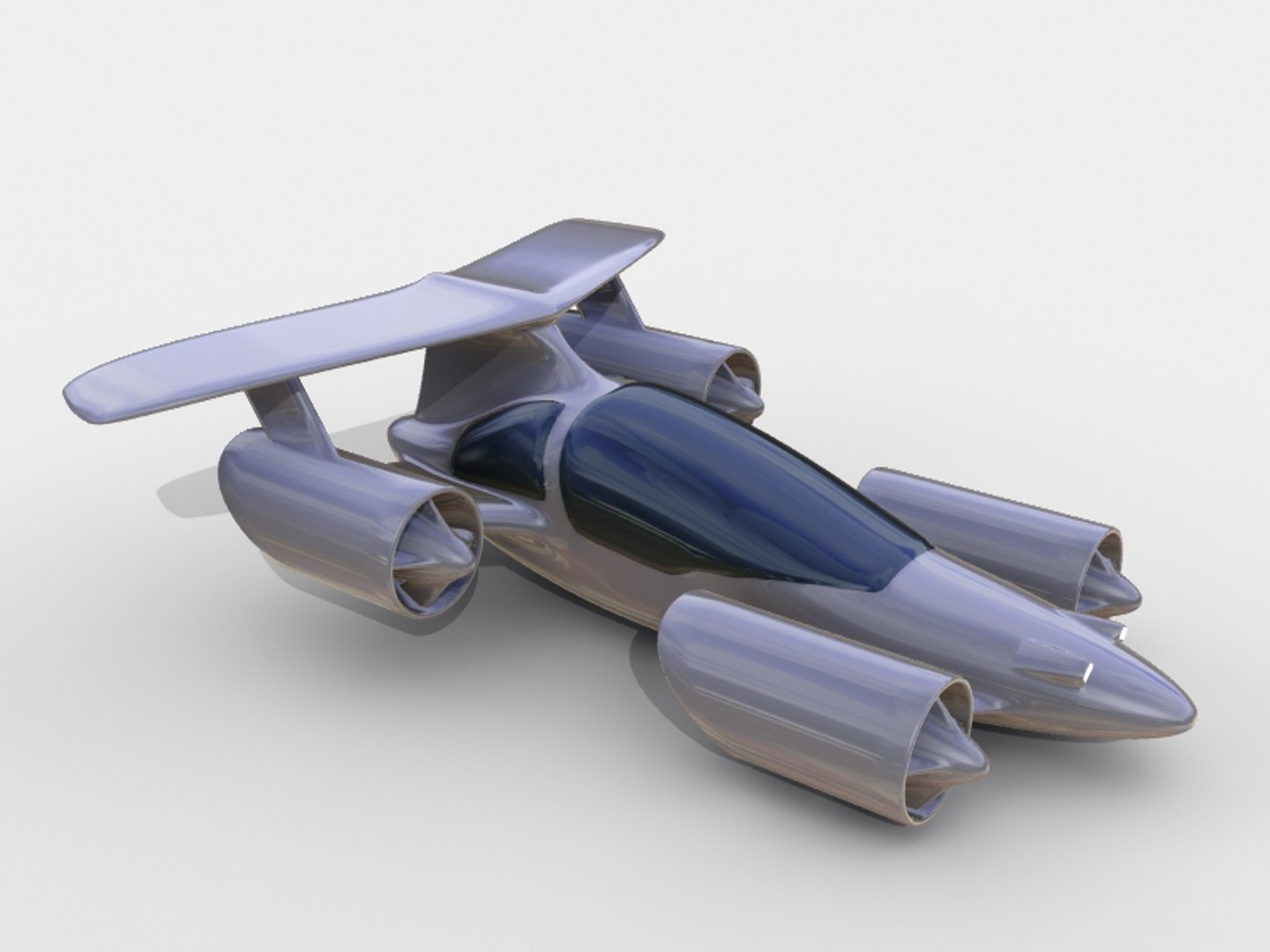 Sky Car 3d Model