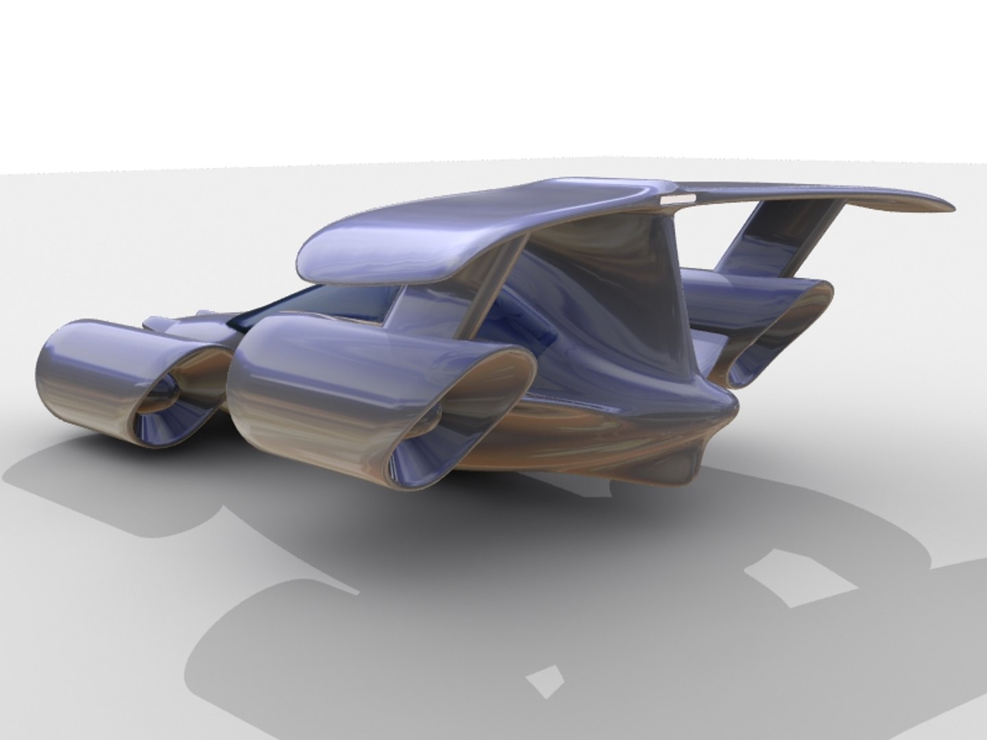 Sky Car 3d Model