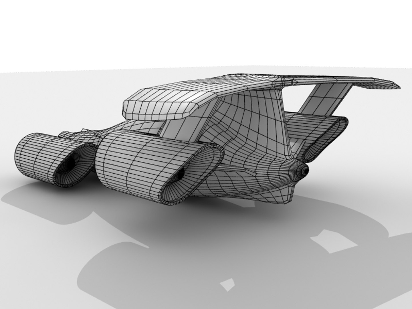 Sky Car 3d Model