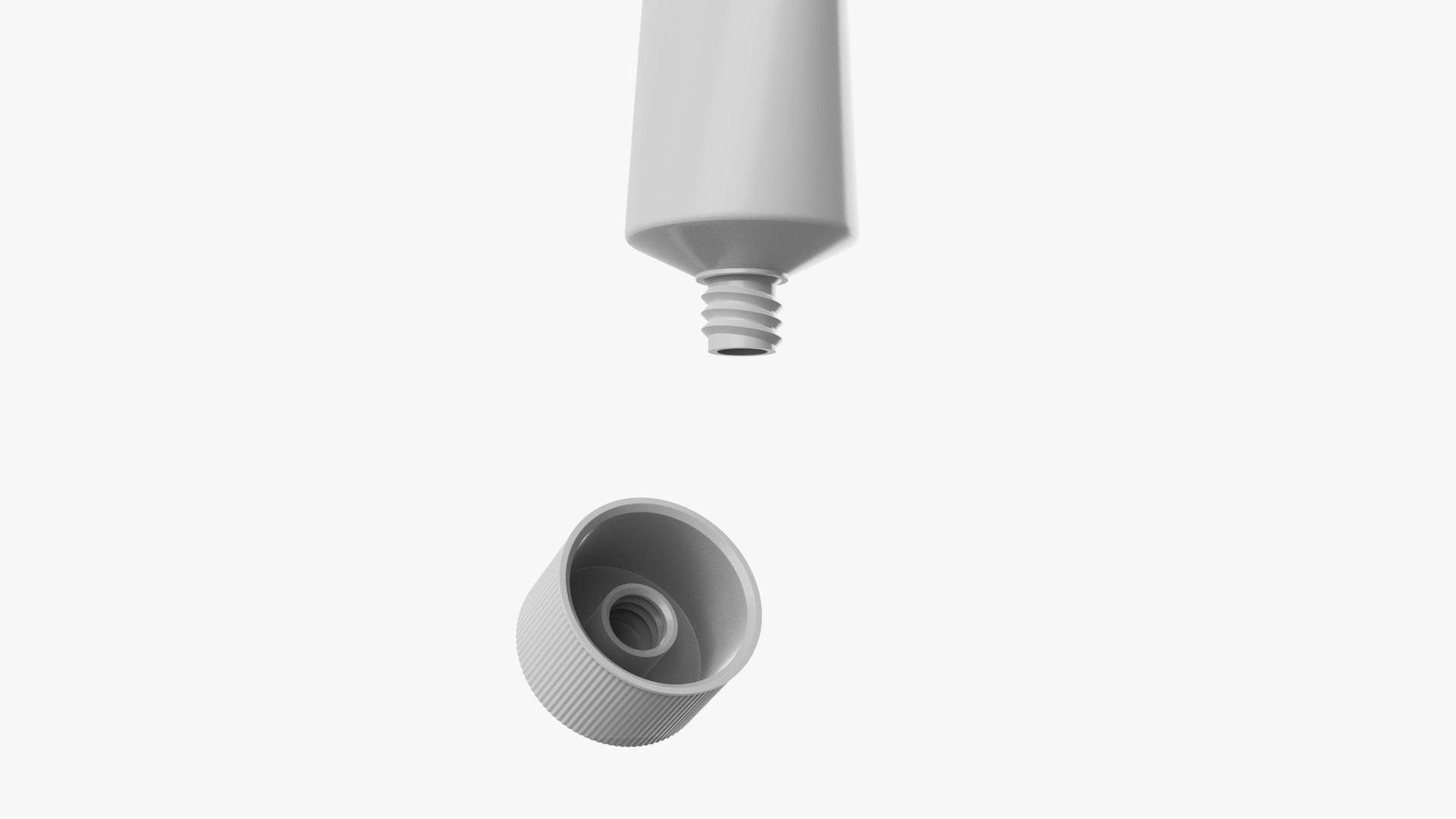 3D Tube Cream And Cardboard Box - TurboSquid 2225429