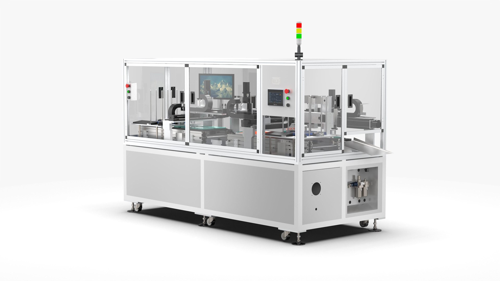 Automatic Mobile Phone Film Fingerprint Recognition Assembly Machine ...