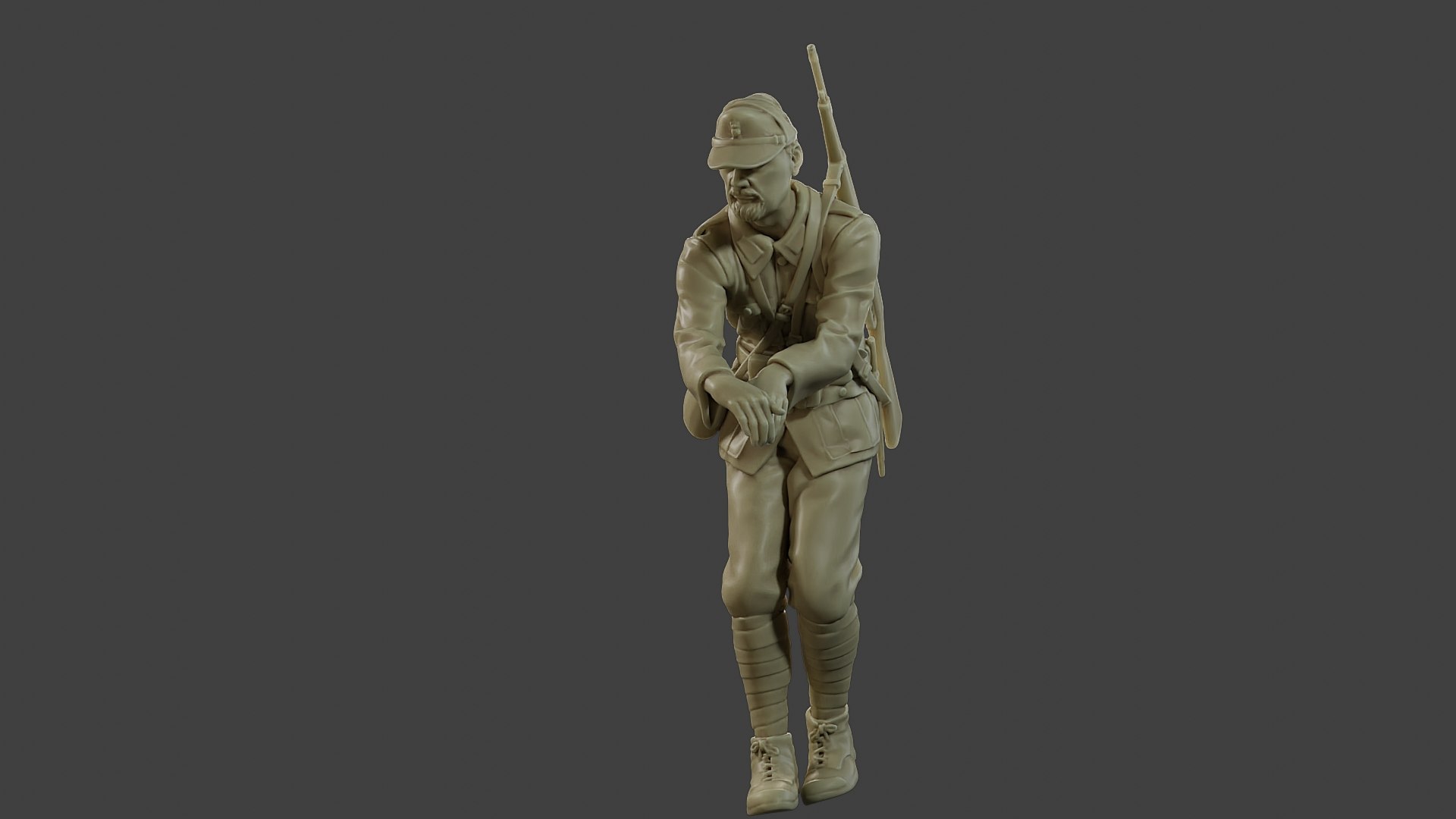 Italian Soldier Attach2 Ww2 IT10 3D - TurboSquid 2170768