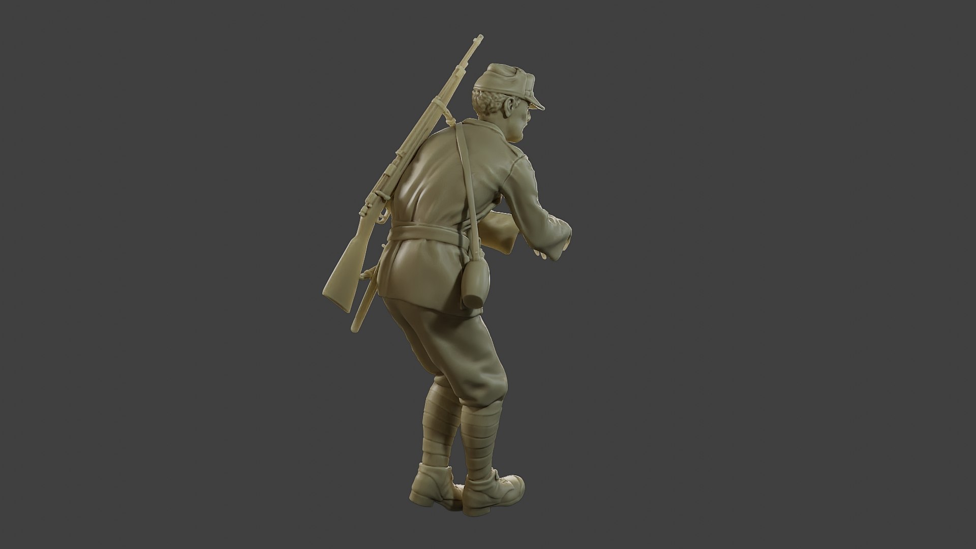 Italian Soldier Attach2 Ww2 IT10 3D - TurboSquid 2170768