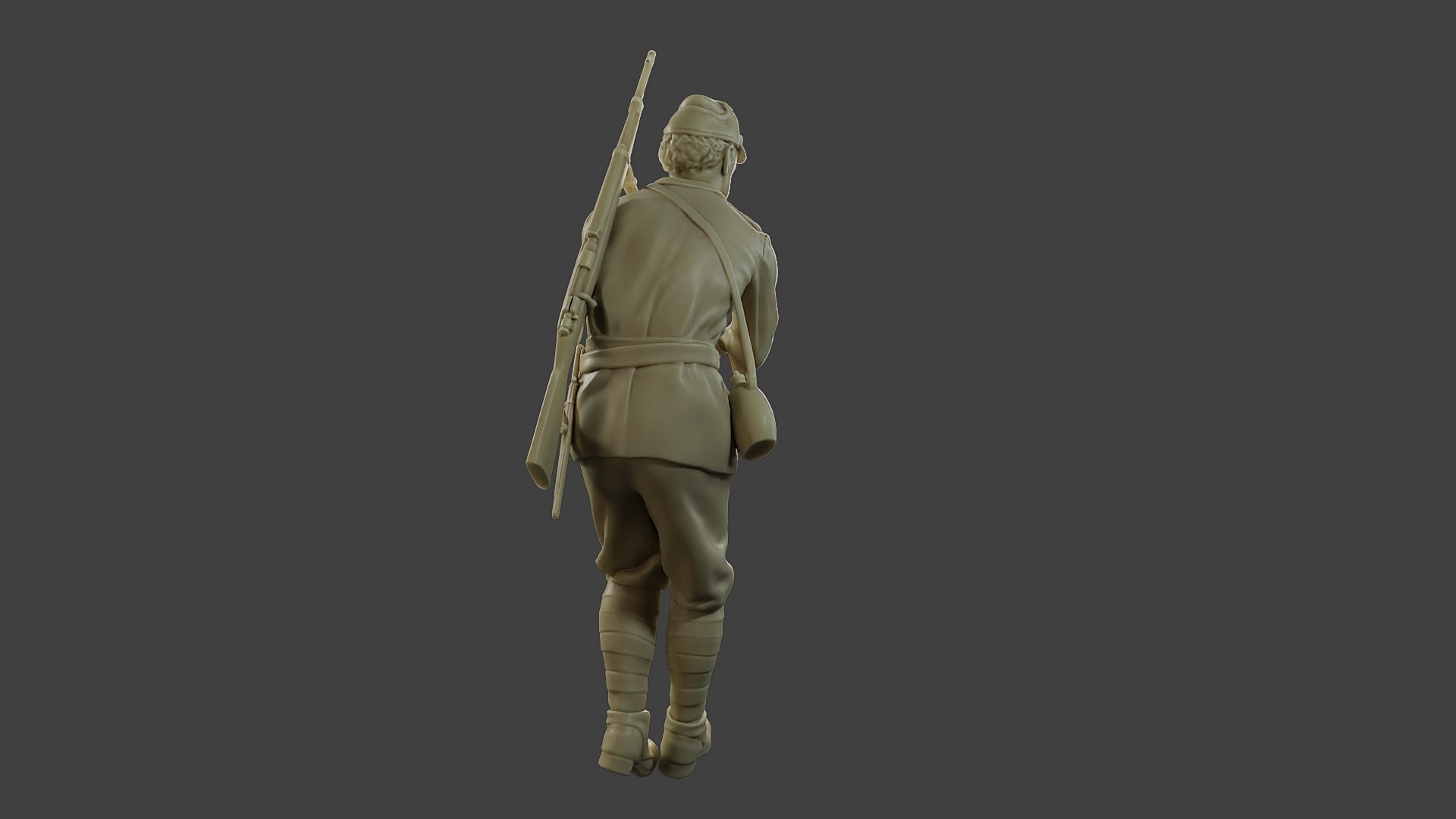 Italian Soldier Attach2 Ww2 IT10 3D - TurboSquid 2170768