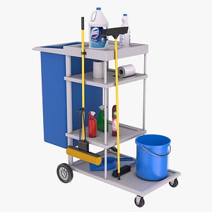 Cleaning Cart 3D Models for Download | TurboSquid