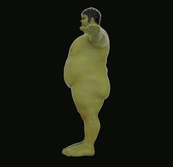 Fat hulk 3D model - TurboSquid 1647698