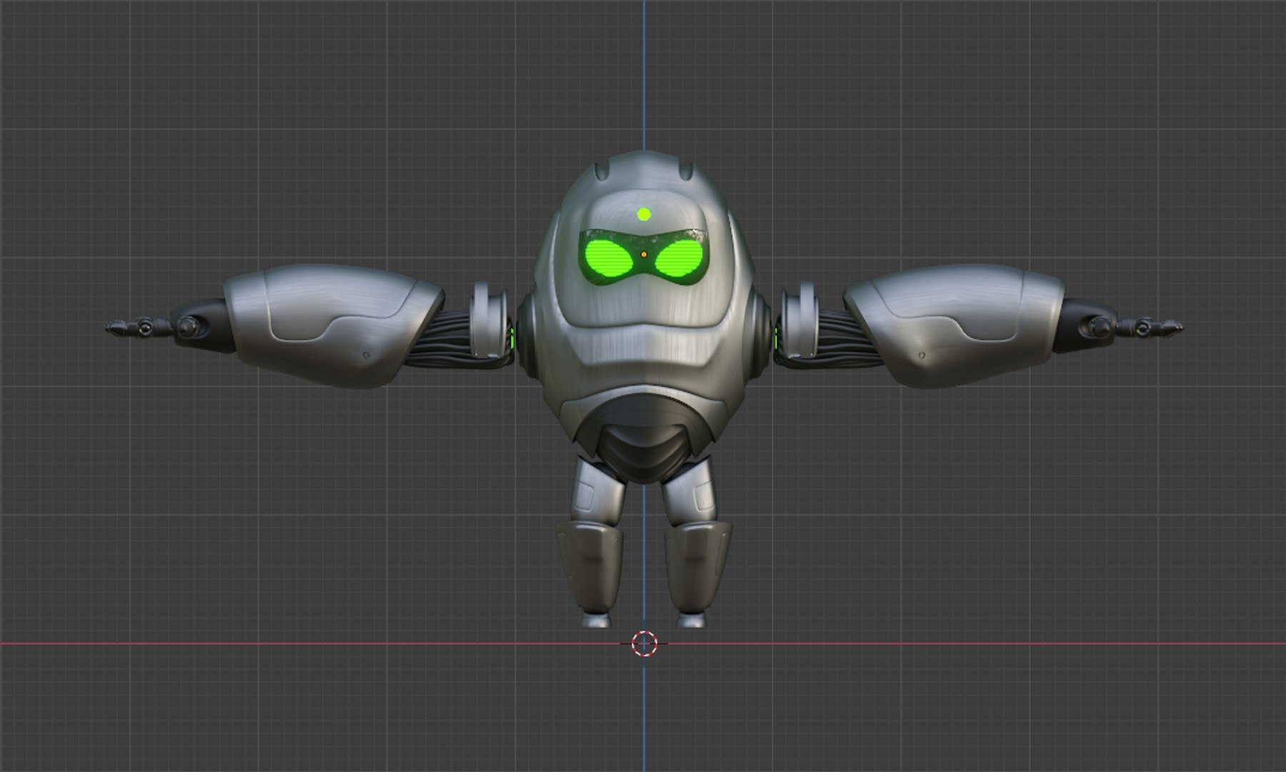 Cute robot 3D model - TurboSquid 1635672