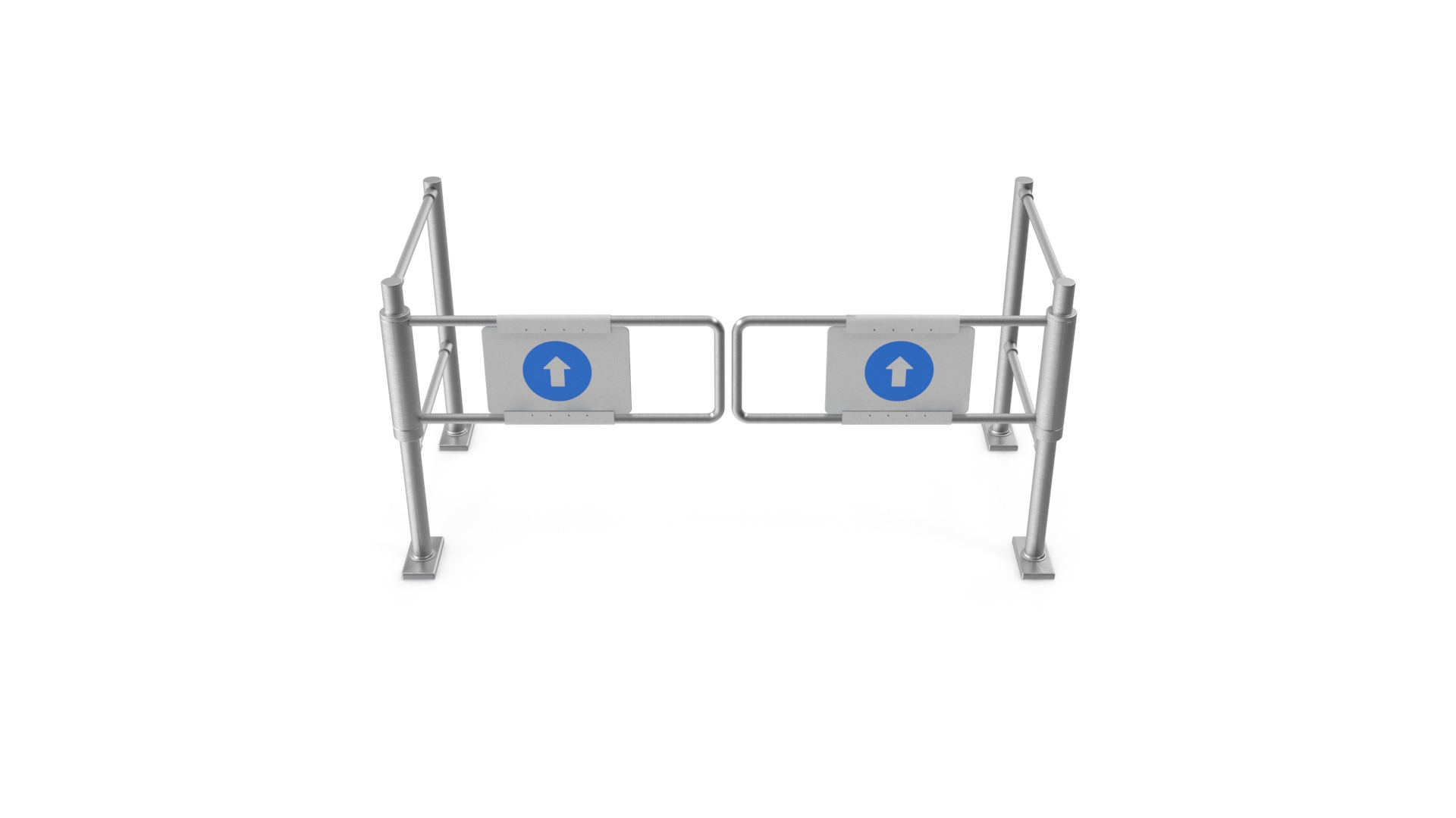 Automatic Swing Gates 3D - TurboSquid 2187570