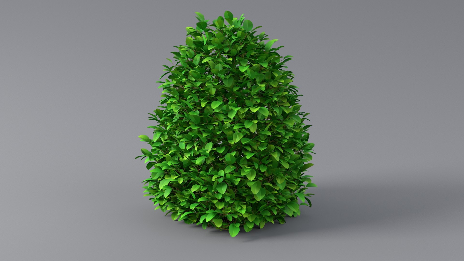 Cartoon Bush 15 3D Model - TurboSquid 1941438