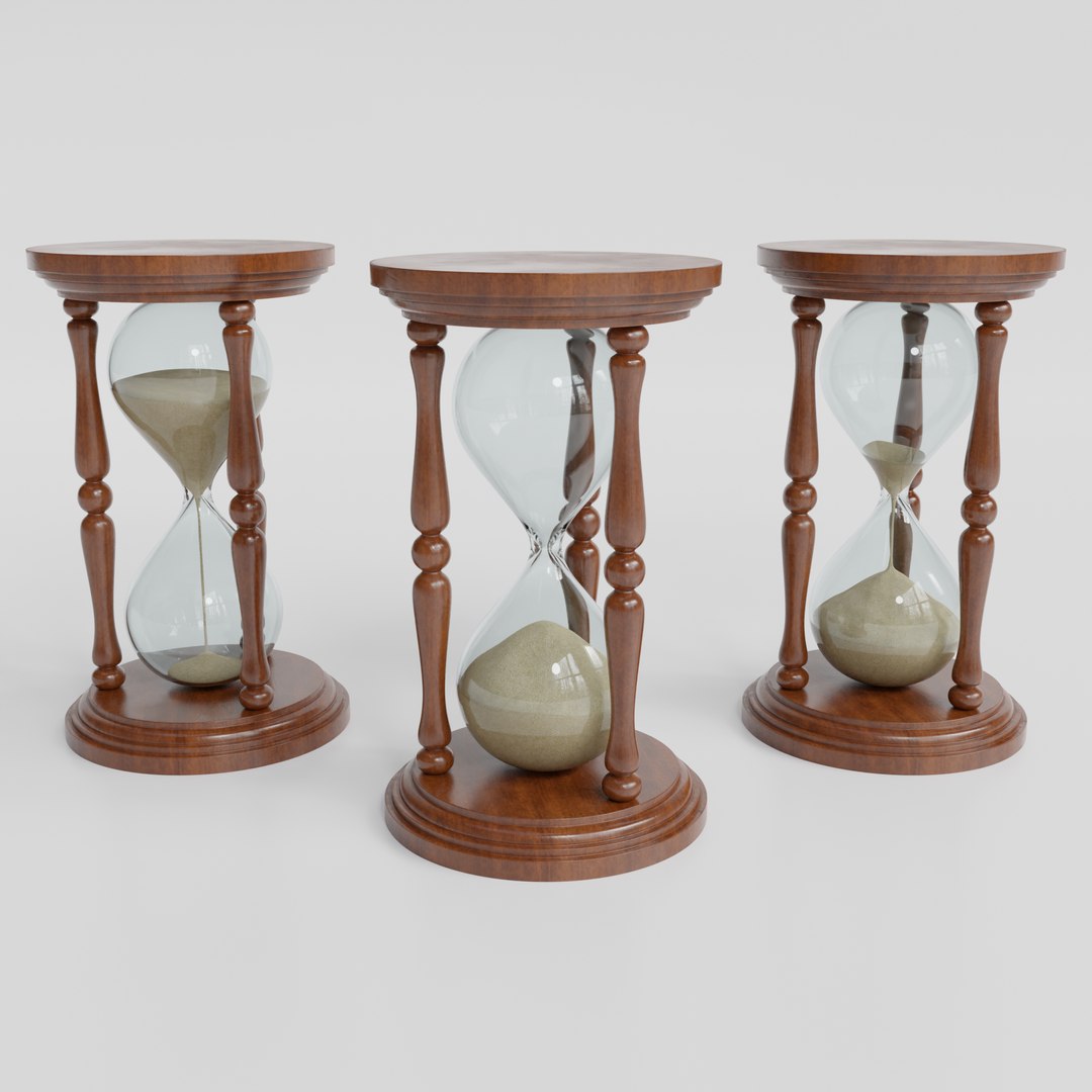 3D Hourglass Model - TurboSquid 2001074