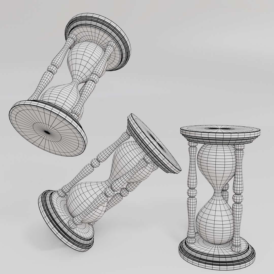 3D Hourglass Model - TurboSquid 2001074