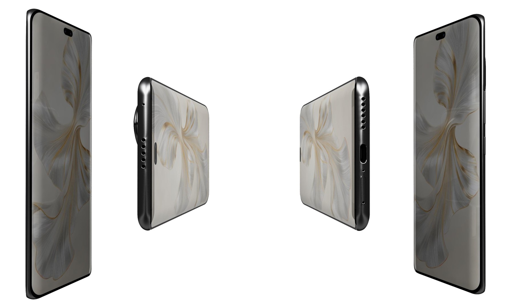 Honor 100 Pro Black 3D Model - TurboSquid 2157438