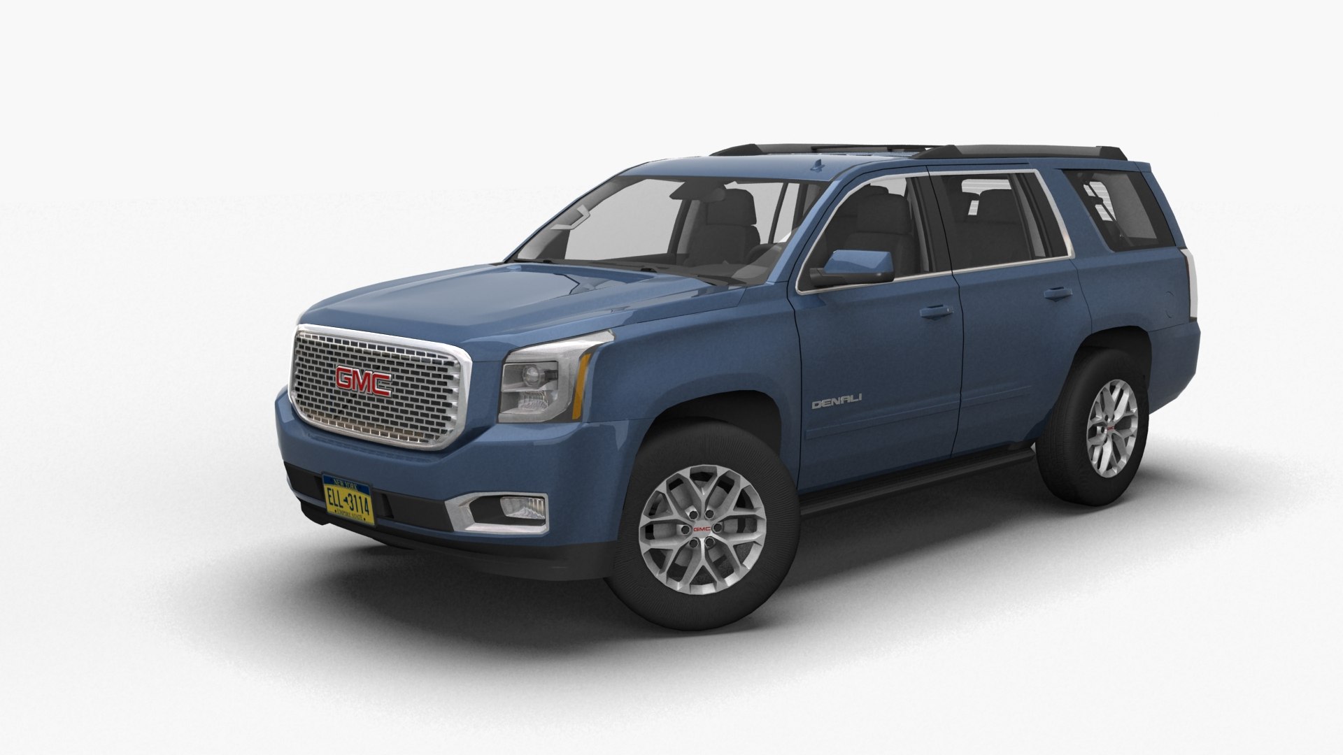 2015 GMC Yukon Denali Model - TurboSquid 2400370