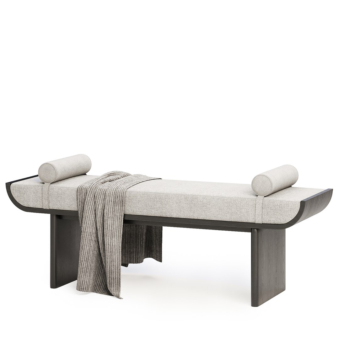 3D Sischo Upholstered Bench - TurboSquid 2255305