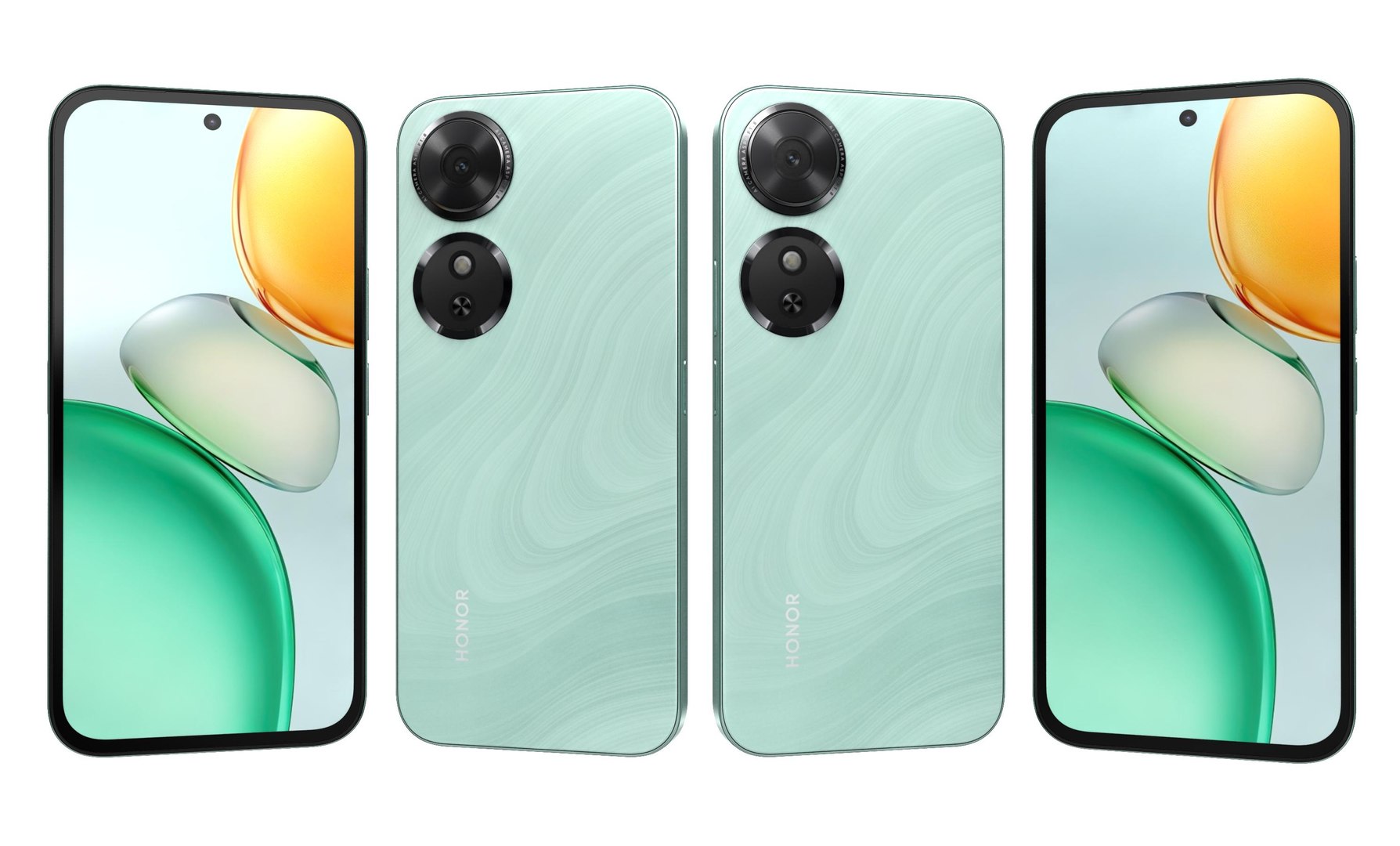Honor X7c Forest Green And Honor Play 10C Green 3D Model - TurboSquid ...