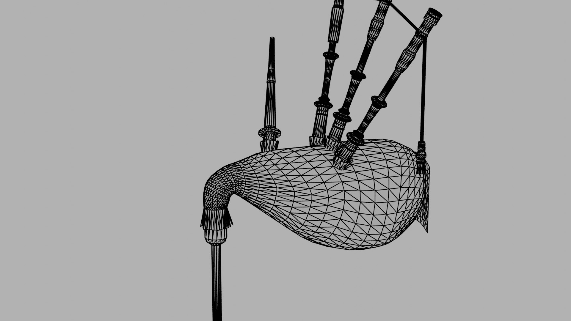 Bagpipe 3D Model 3D Model - TurboSquid 2097089