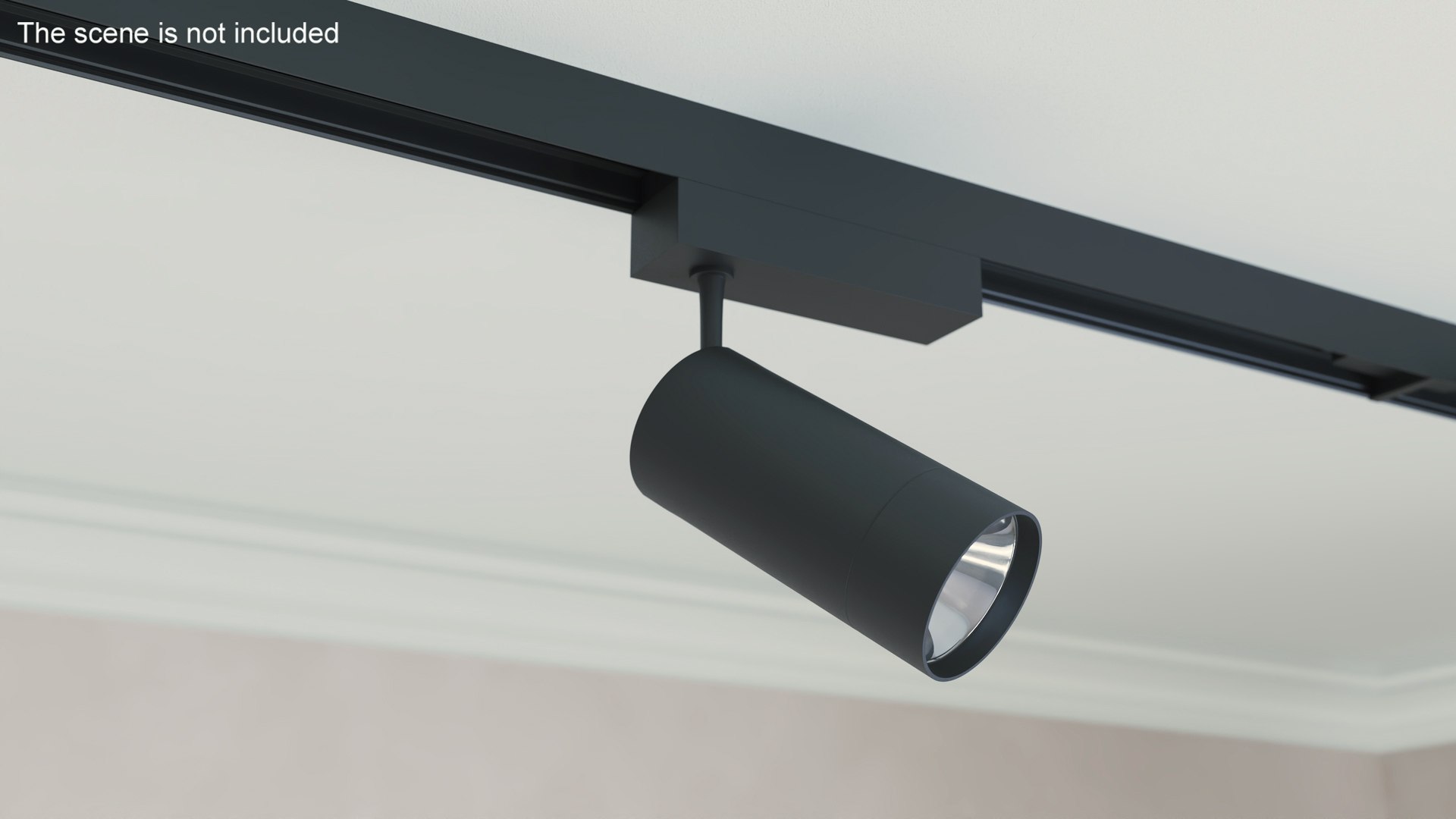 3D Cylinder LED Track Light Head - TurboSquid 2279919