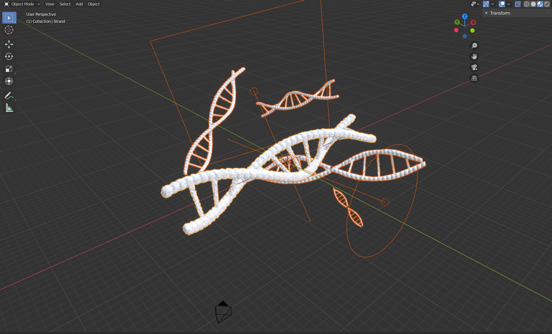 Free Stylized Dna 3D Model - TurboSquid 1552579