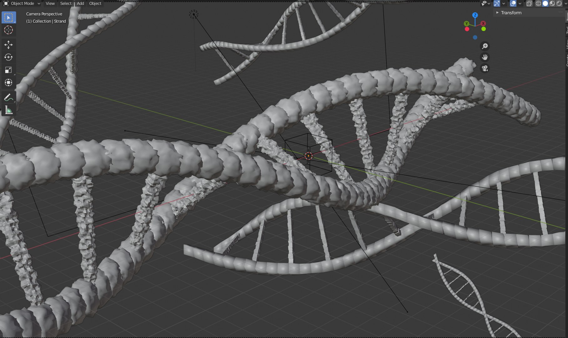 Free Stylized Dna 3D Model - TurboSquid 1552579