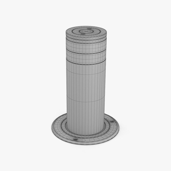 3D модель Автоматический выдвижной столбик - TurboSquid 1791385