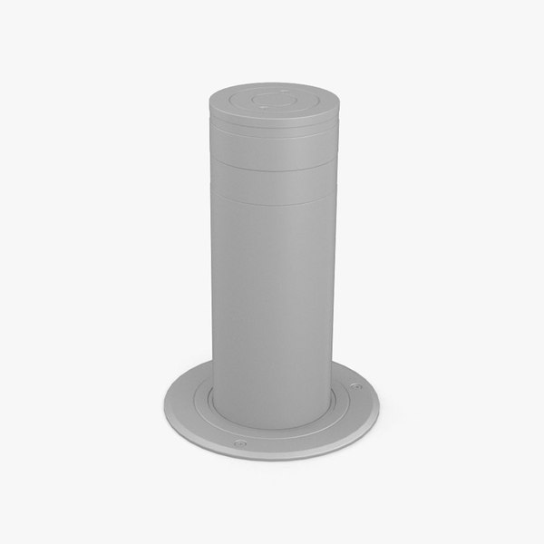 3D модель Автоматический выдвижной столбик - TurboSquid 1791385