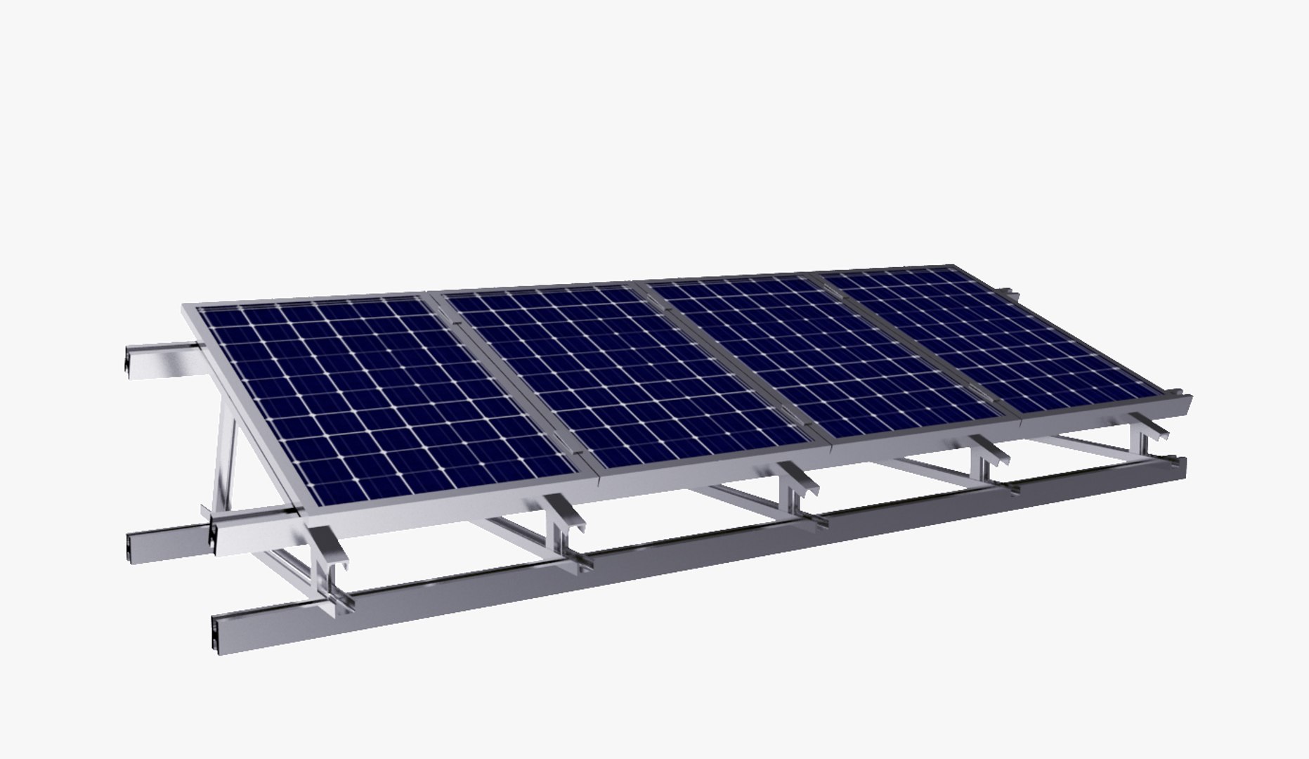 Solar Panel 3d 3ds