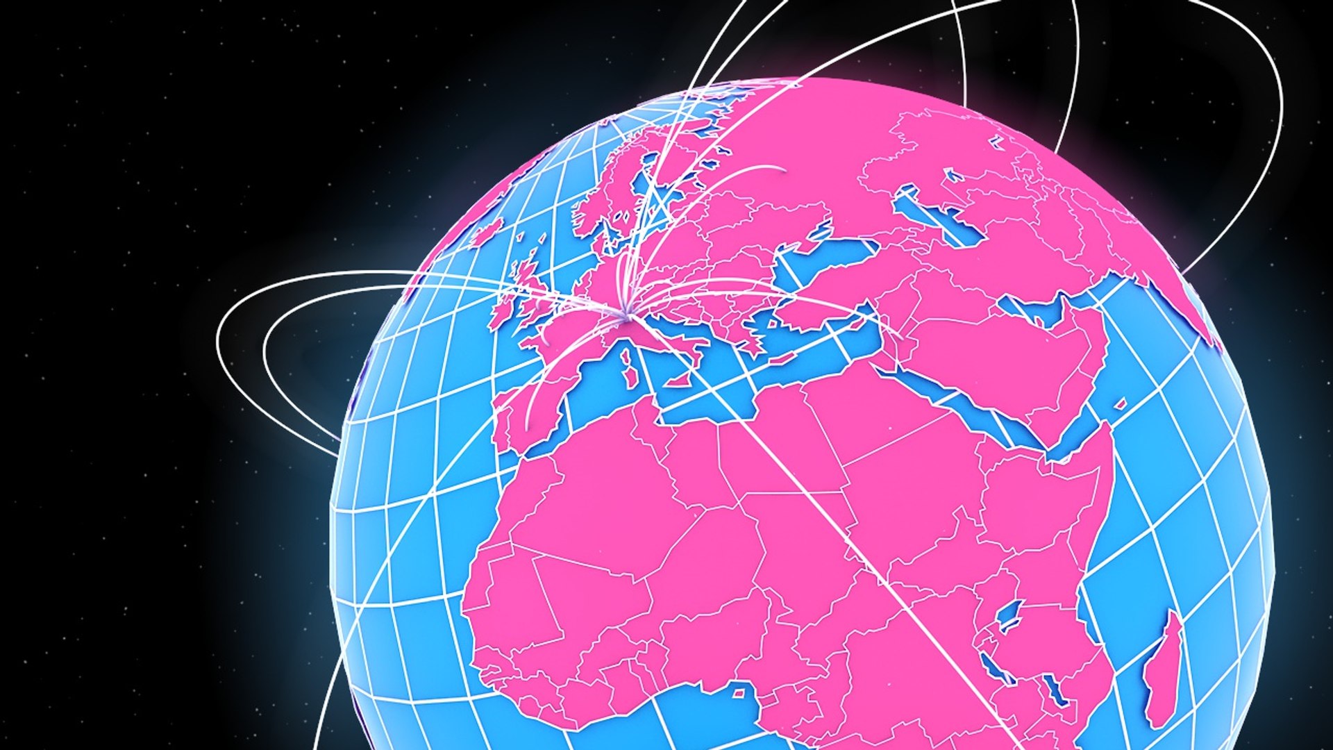 3D Abstract Geopolitical Earth Globe Model - TurboSquid 1246201