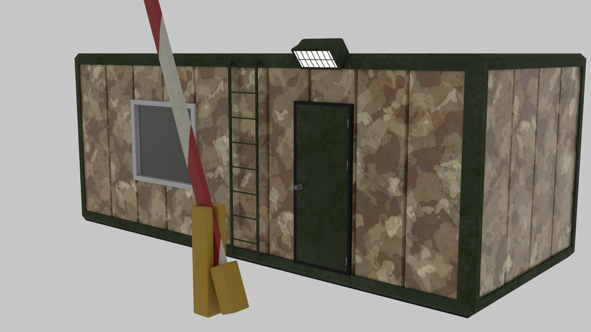Military Base 3D Model - TurboSquid 1406368
