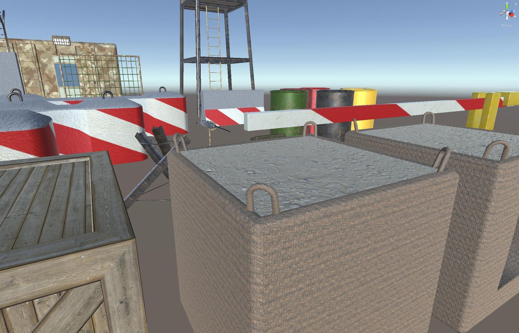 Military base 3D model - TurboSquid 1406368