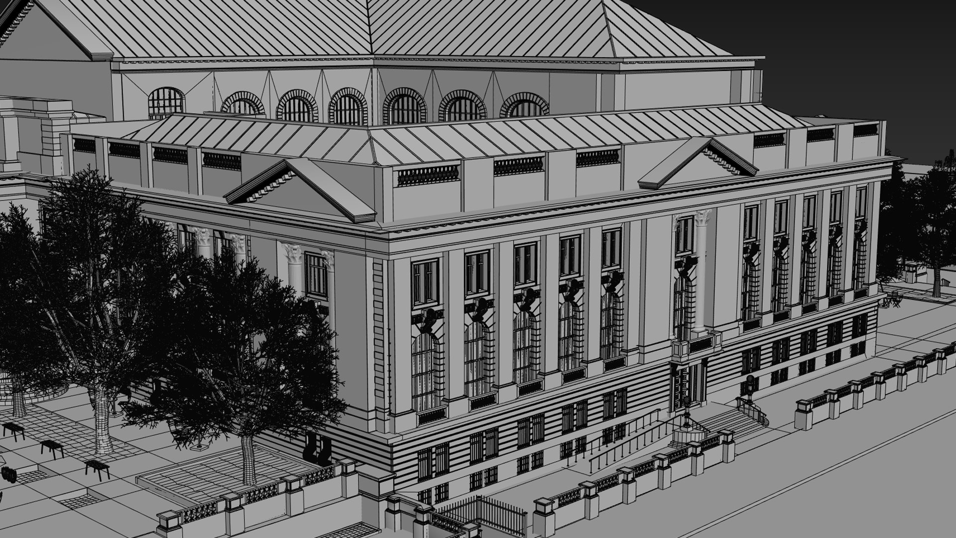 Newyork Public Library Model - TurboSquid 2200026