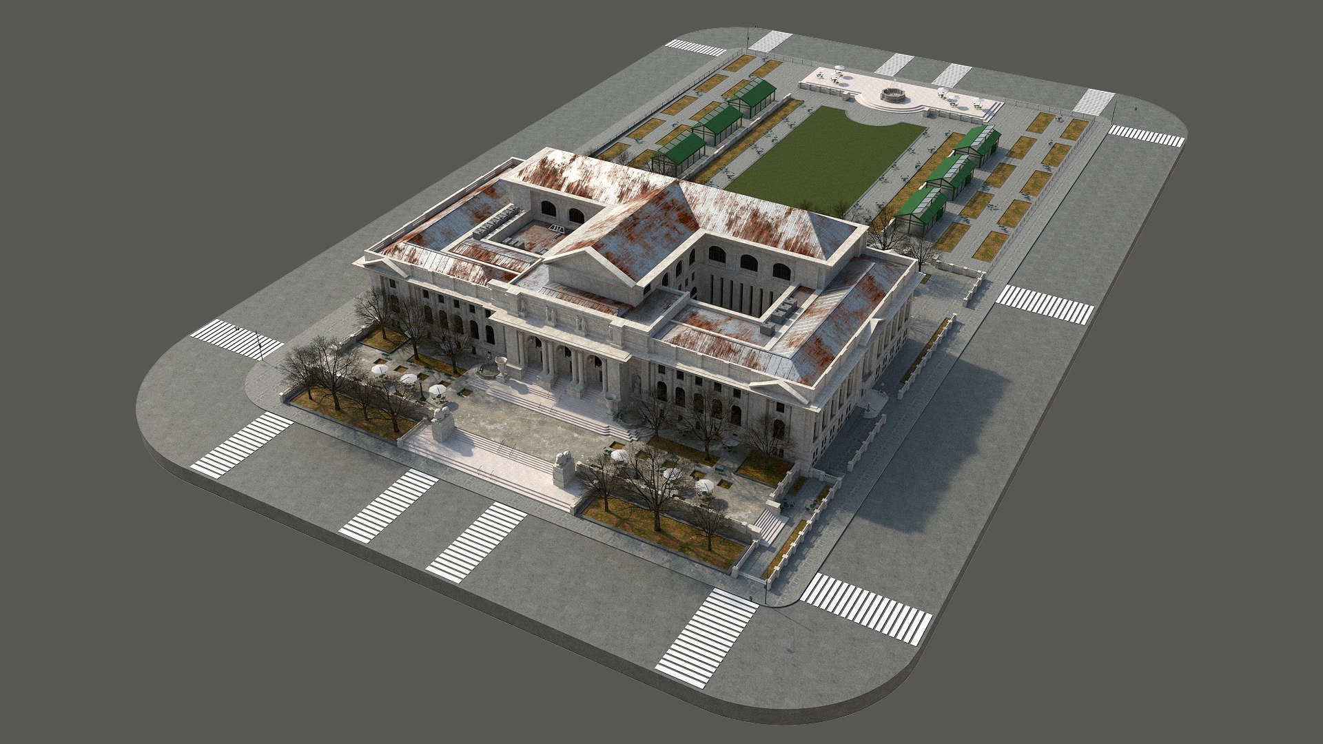 Newyork Public Library Model - TurboSquid 2200026